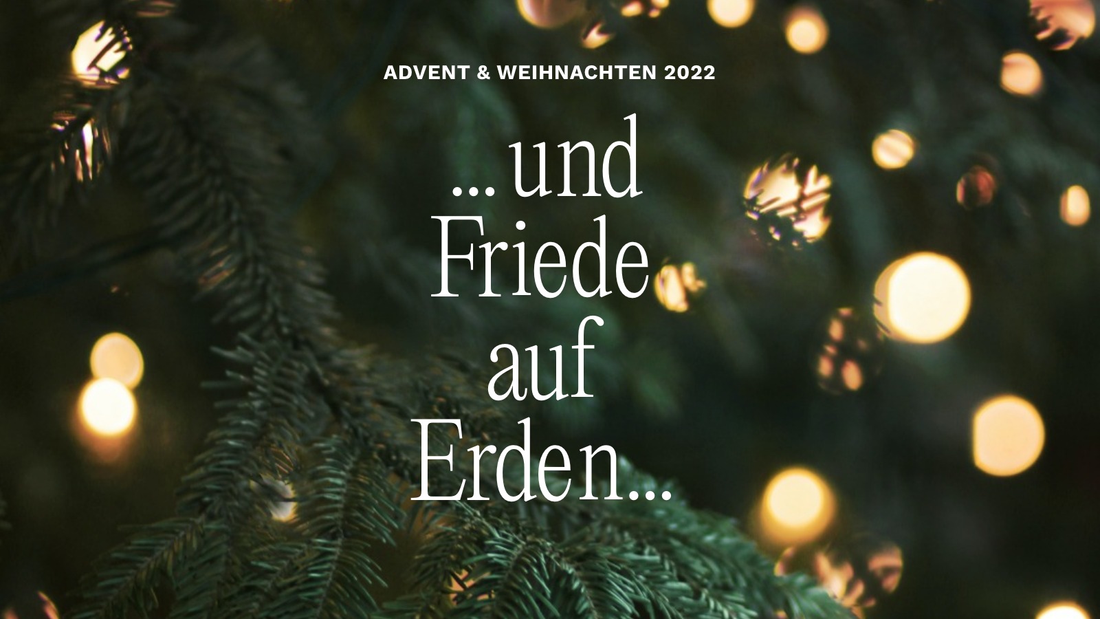 Gottesdienste im Advent